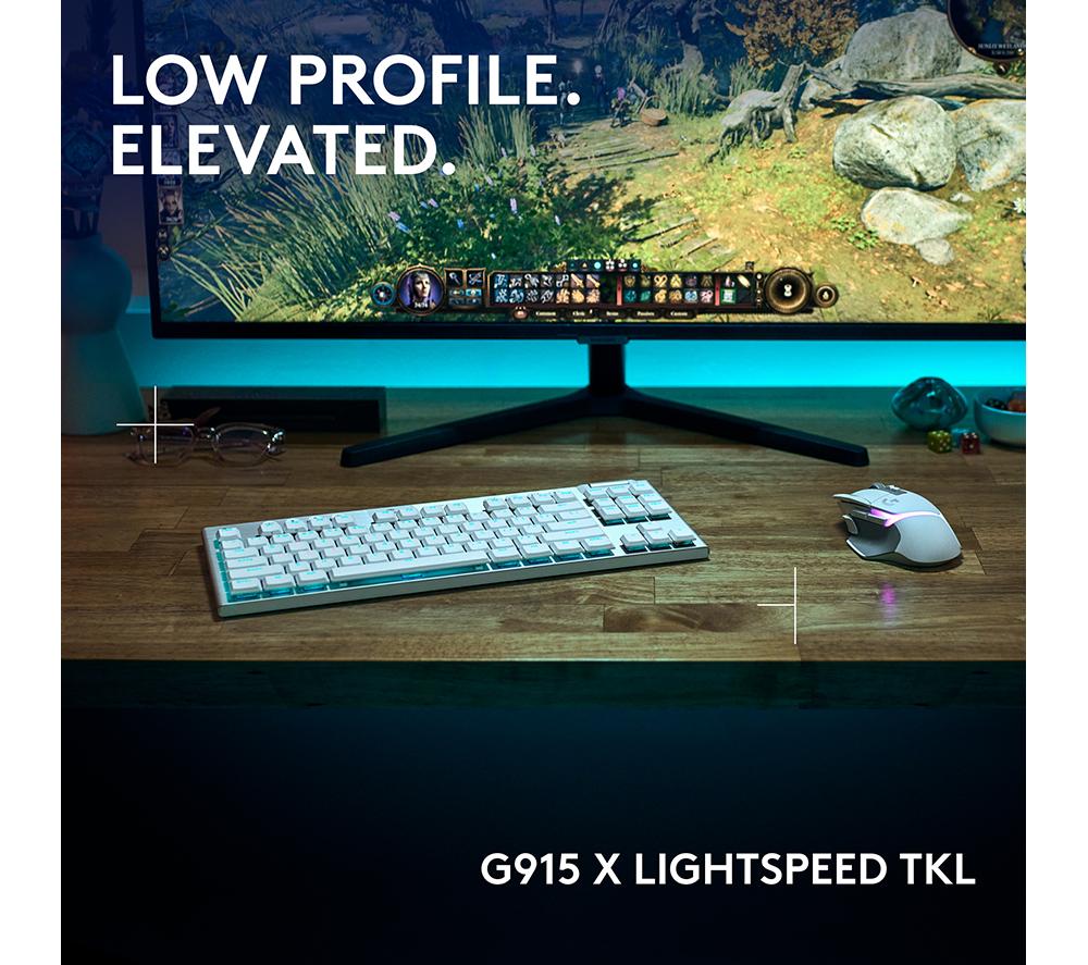 Buy LOGITECH G915 X Lightspeed TKL Wireless Mechanical Gaming Keyboard ...