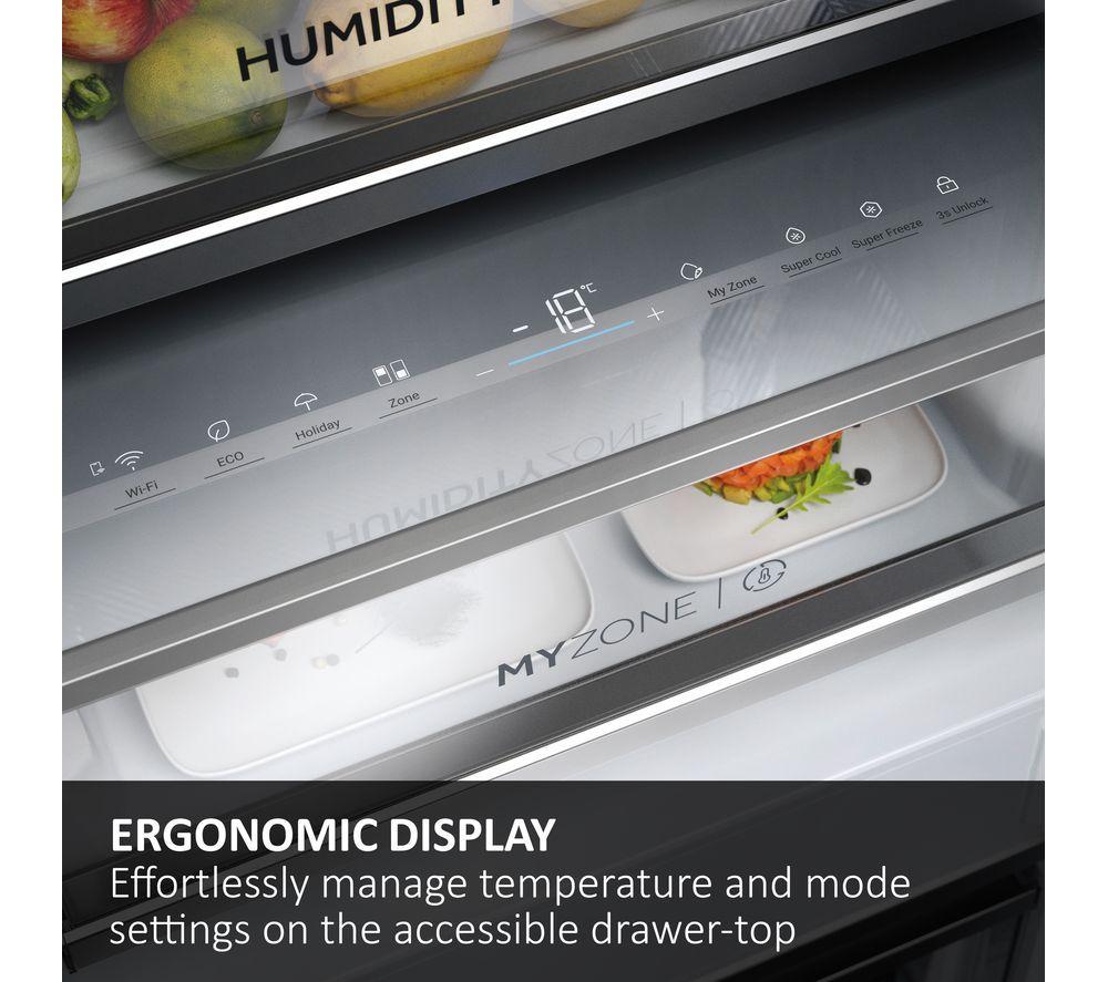 Buy HAIER HBW7518CTK Integrated Smart 70/30 Fridge Freezer - Sliding ...
