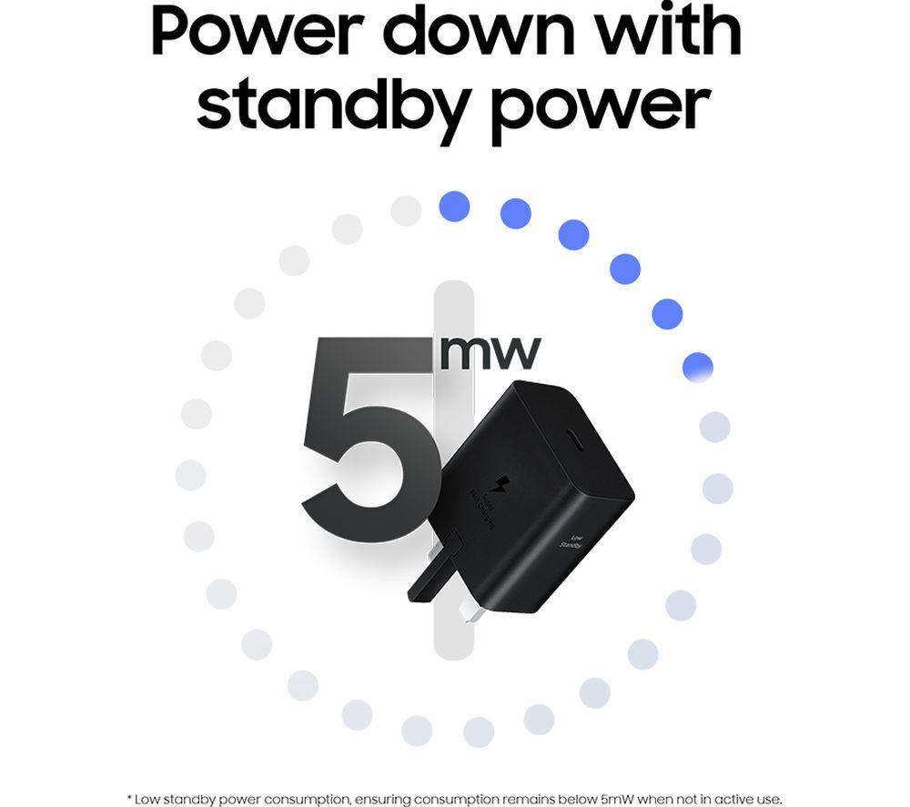 Buy SAMSUNG 45w USB-C Fast Charger & USB-C Cable | CurrysIE
