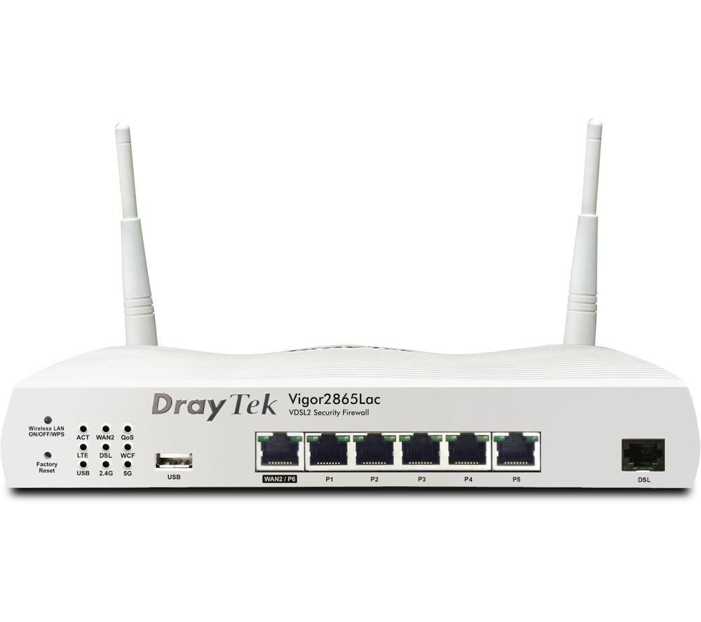 Buy DRAYTEK Vigor 2865Lac VDSL WiFi Modem Router - AC1300, Dual-band ...