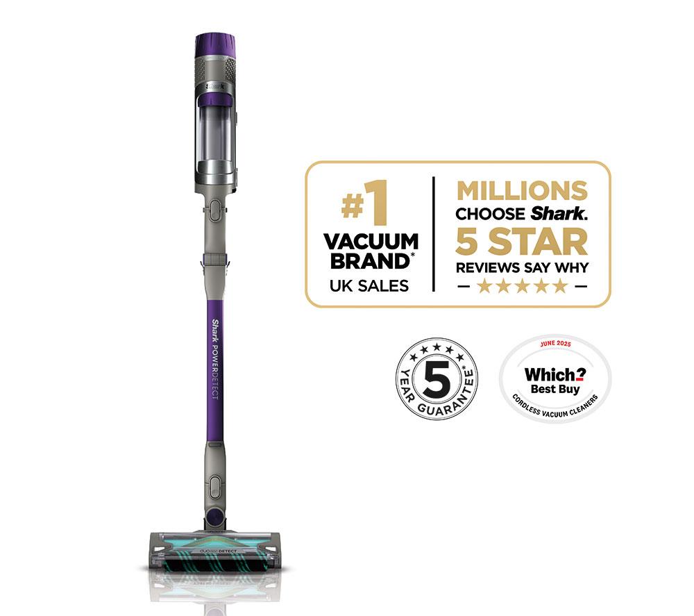 Buy SHARK PowerDetect IP1251UKT Cordless Pet Vacuum Cleaner - Java Grey ...