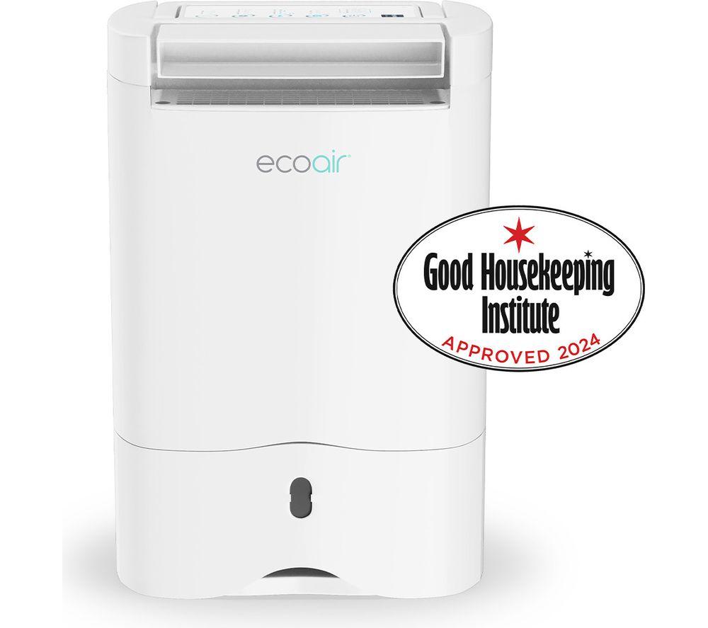 Buy ECOAIR DD3 Slimline Desiccant Dehumidifier - White | Currys