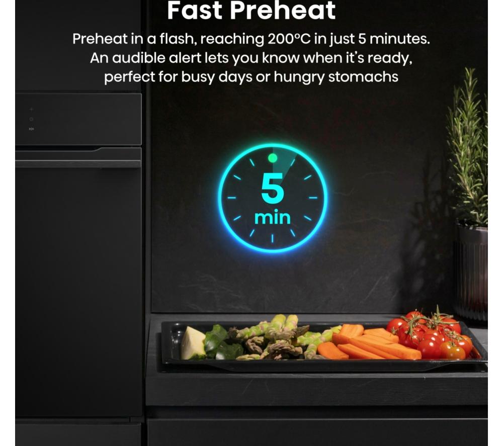 Buy HISENSE Hi8 BlackLine BIM4AH8UKWF Compact Electric Oven with ...