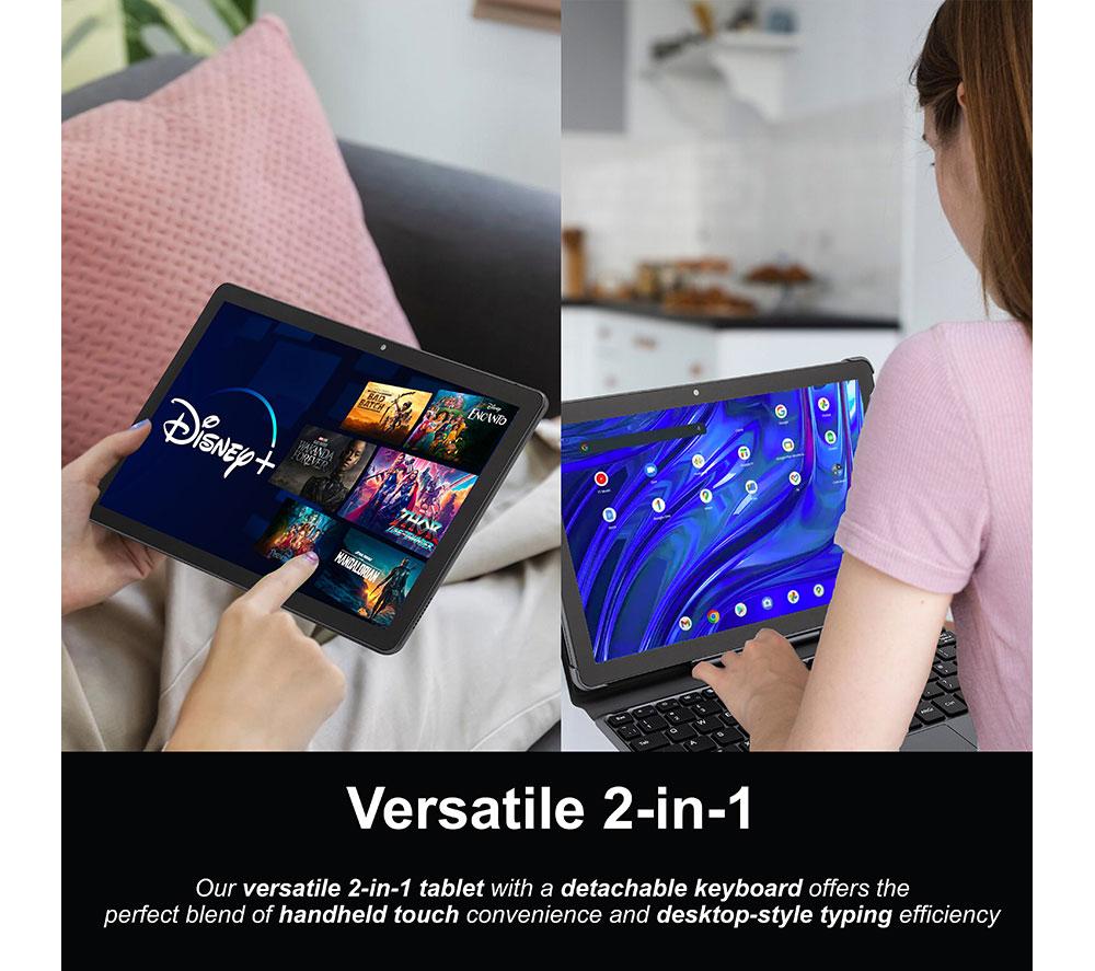 Buy ENTITY G10 Gen 2 10.1” WiFi 2 in 1 Tablet - 32 GB, Grey | Currys