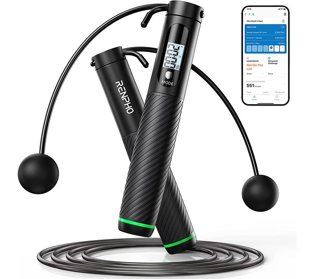 Buy RENPHO Smart Bluetooth Jump Rope | Currys