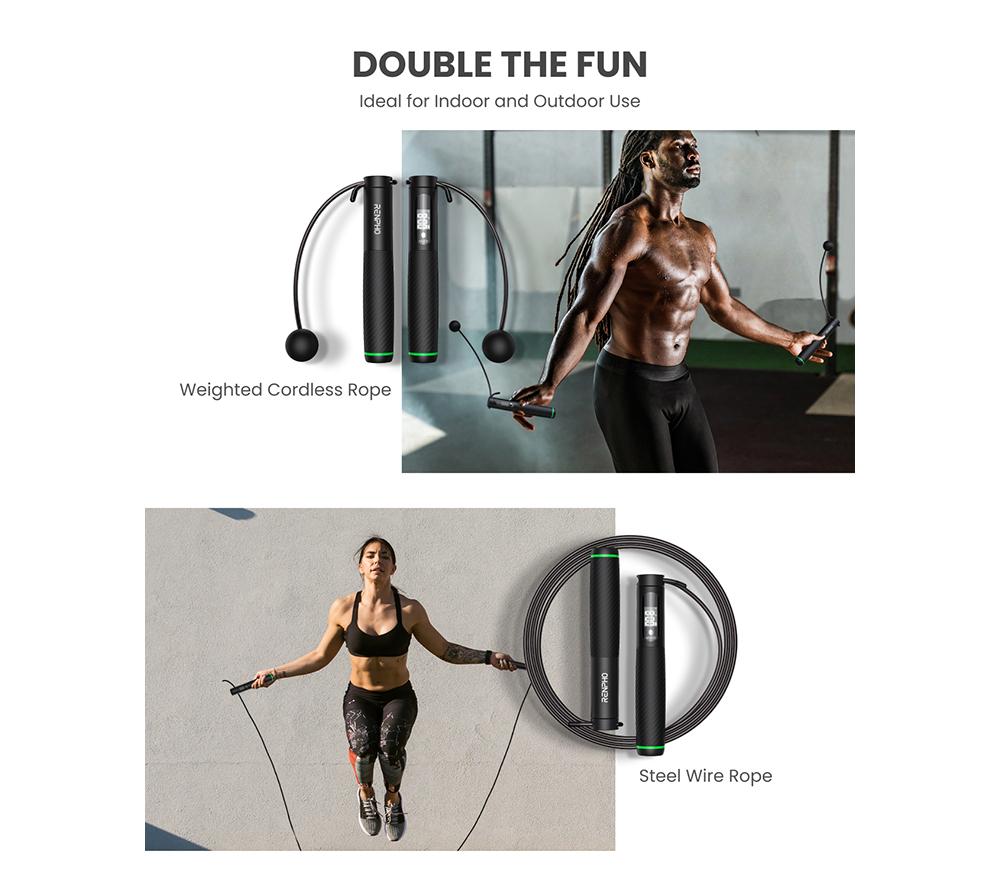 Buy RENPHO Smart Bluetooth Jump Rope | Currys