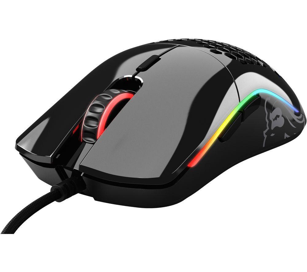 GLORIOUS Model O RGB Optical Gaming Mouse Gloss Black