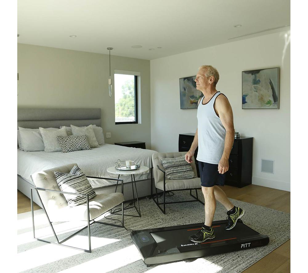 Buy NEW IMAGE FITT Mill Smart Bluetooth Treadmill & Walking Pad - Grey ...