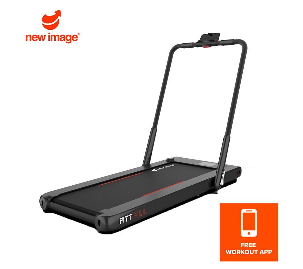 Buy NEW IMAGE FITT Mill Smart Bluetooth Treadmill & Walking Pad - Grey ...