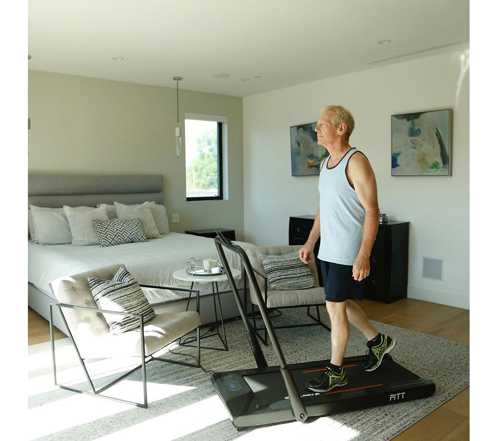 Buy NEW IMAGE FITT Mill Smart Bluetooth Treadmill & Walking Pad - Grey ...