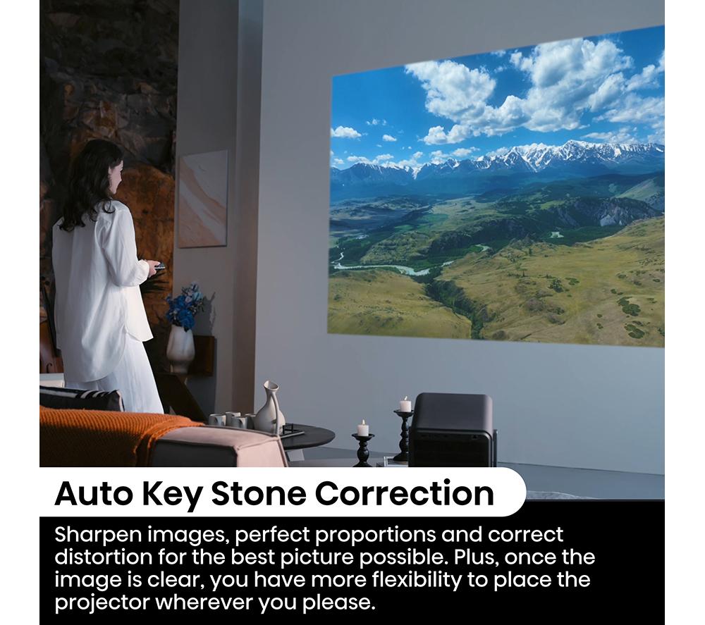Buy HISENSE C2TUK Ultra 4K Smart Mini Projector | Currys