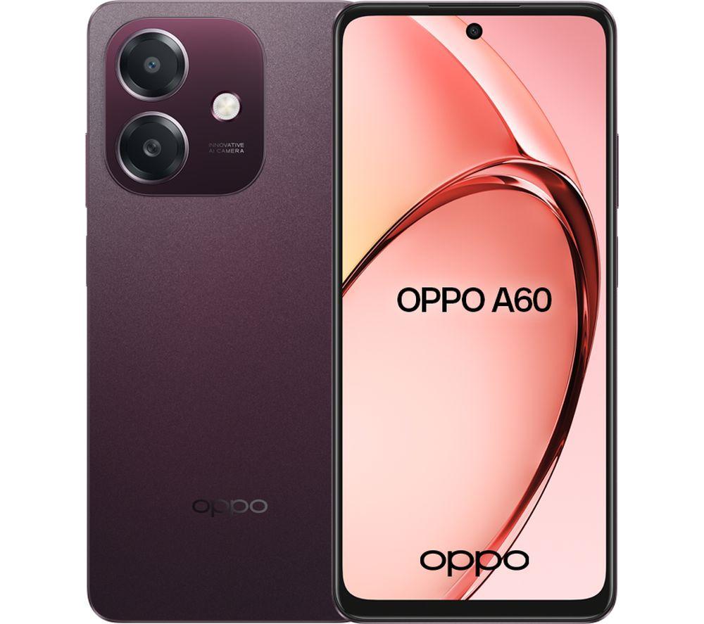Buy OPPO A60 5G - 128 GB, Black Red | CurrysIE
