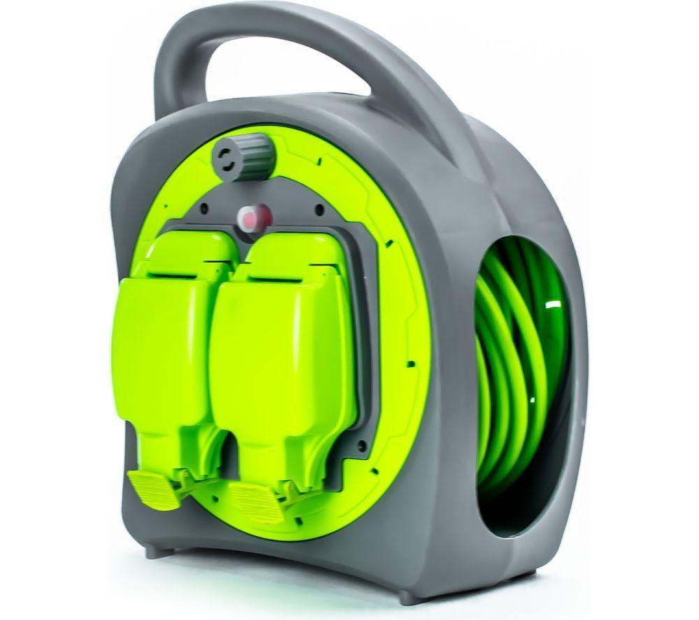 Buy STATUS 2-Socket Extension Cable Reel - 20 m | CurrysIE