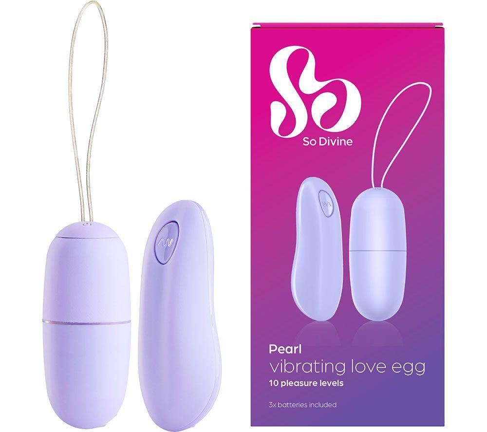 Buy SO DIVINE Pearl Remote Control Love Egg - Light Purple | Currys