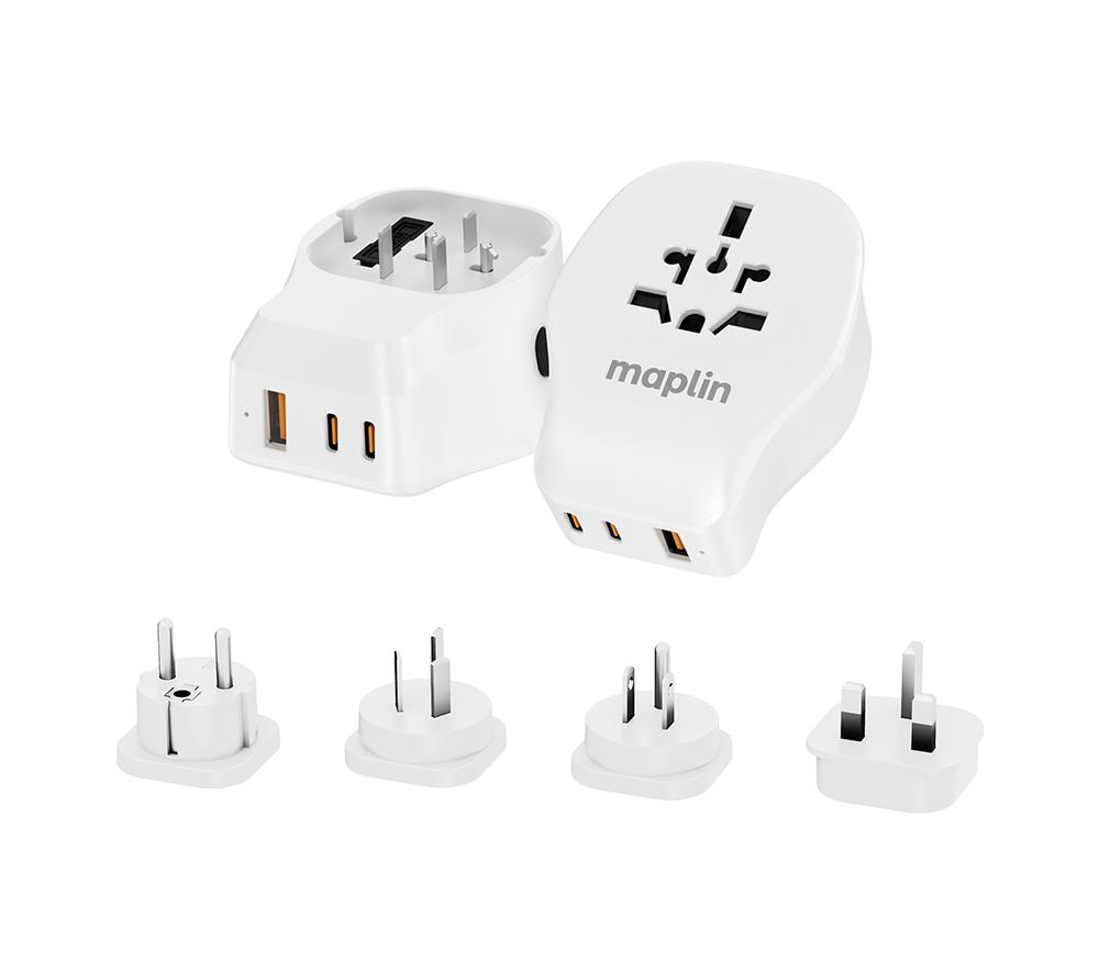 Buy MAPLIN USB World Travel Plug Adapter | Currys