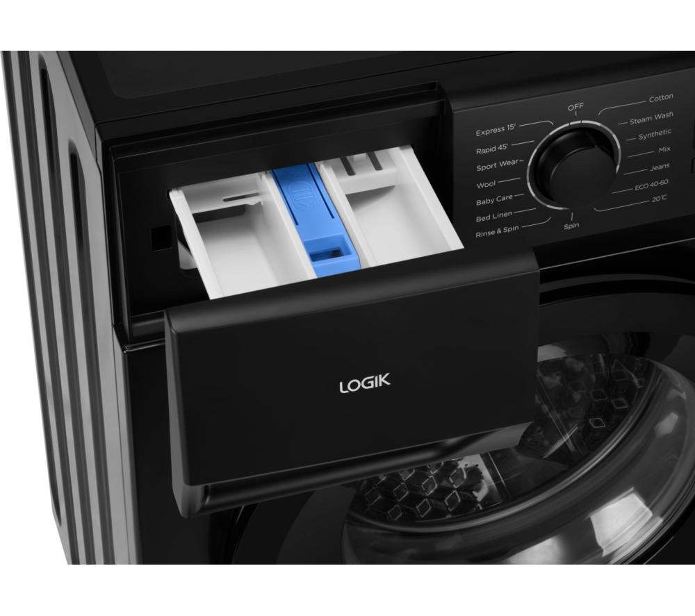 Buy LOGIK L914WMB25 9 kg 1400 Spin Washing Machine - Black | CurrysIE