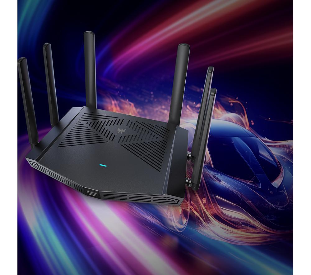 Buy ACER Predator Connect W6x WiFi Cable Router - AX6000, Dual-band ...