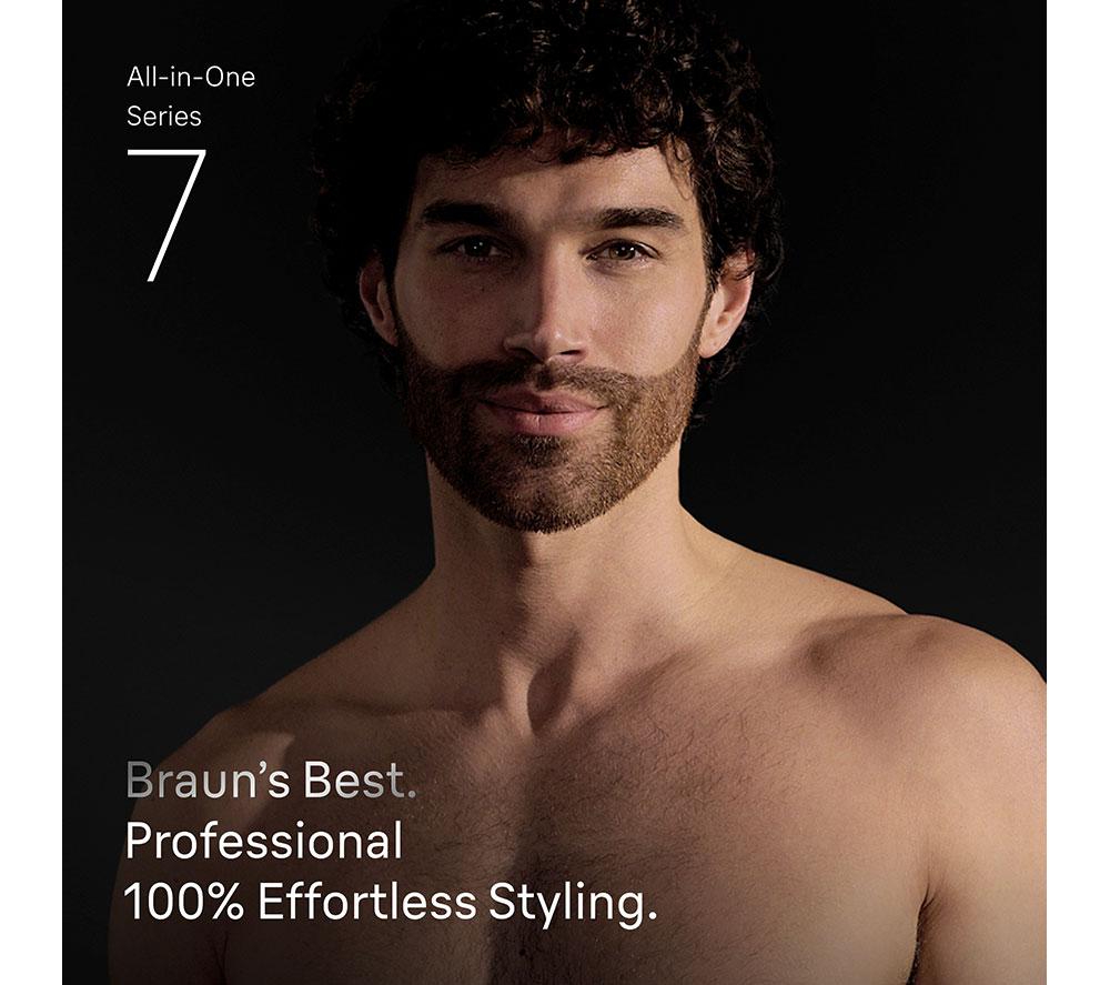 Buy BRAUN All-in-One Series 7, AIO7580, 15in1 Grooming Kit - Blue ...