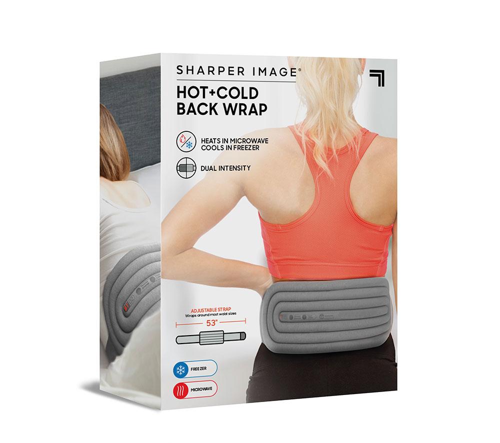 Buy SHARPER IMAGE Hot & Cold Compression Back Wrap - Grey | CurrysIE
