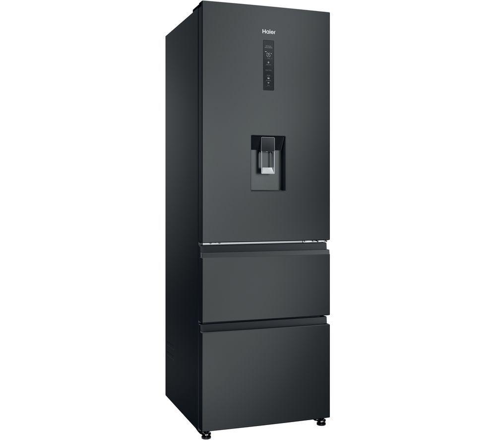Buy HAIER HTW3618EWPB Smart Fridge Freezer - Slate Black | CurrysIE