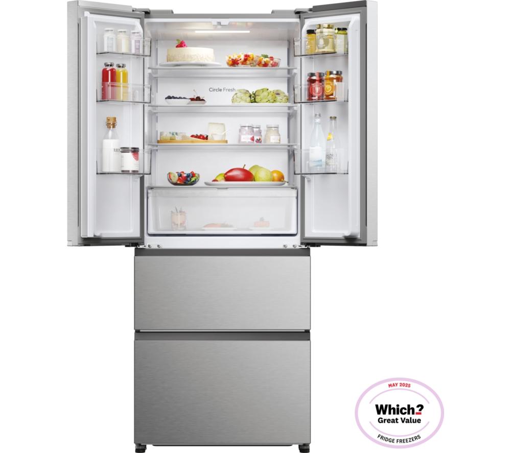 Buy HOOVER H-FRIDGE 700 HONFQ2T718EXK Fridge Freezer - Stainless Steel ...