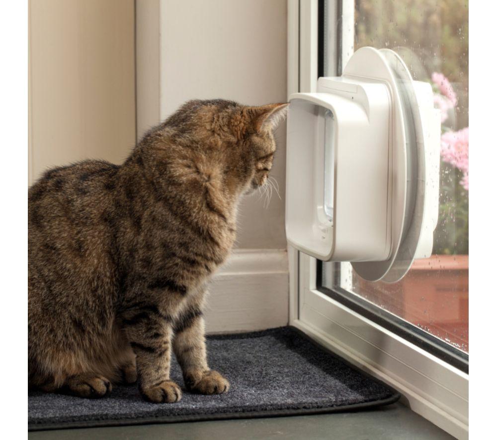 Buy SUREFLAP Dual Scan Microchip Cat Flap - White | Currys