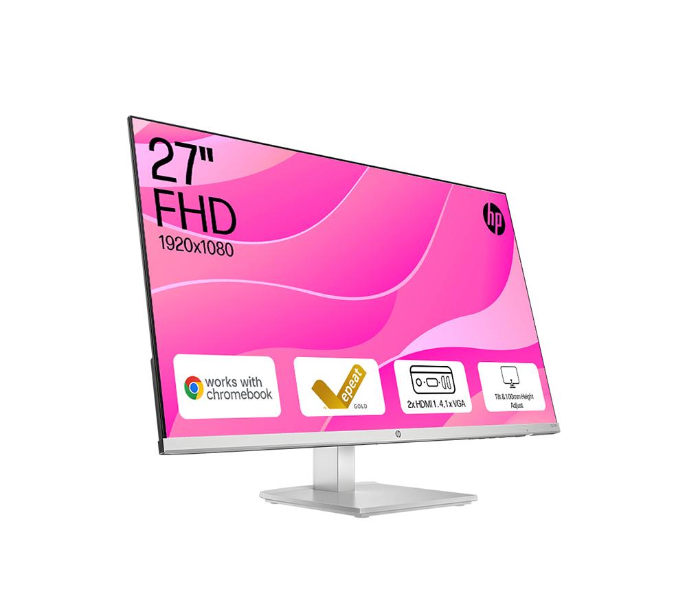 Buy HP Series 5 527sh Full HD 27" IPS LCD Monitor - Black & Silver | Currys