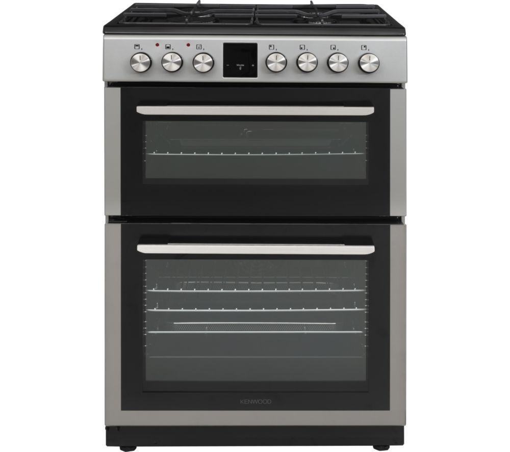 Buy KENWOOD KDGC60S25 60 cm Dual Fuel Cooker - Inox | Currys