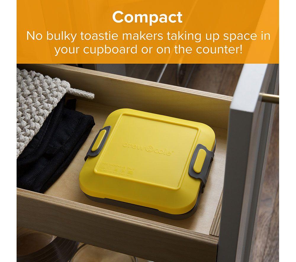 Buy DREW&COLE Clever Micro Toastie Maker for Microwaves - Yellow & Grey ...
