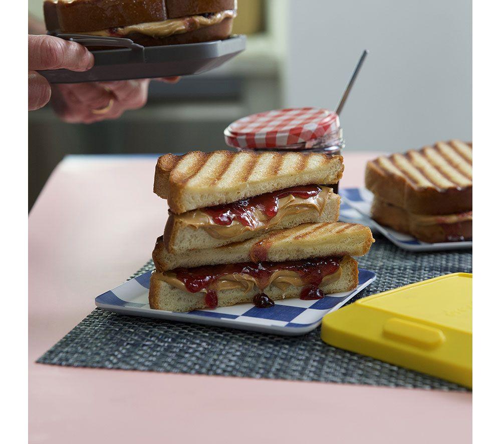 Buy DREW&COLE Clever Micro Toastie Maker for Microwaves - Yellow & Grey ...