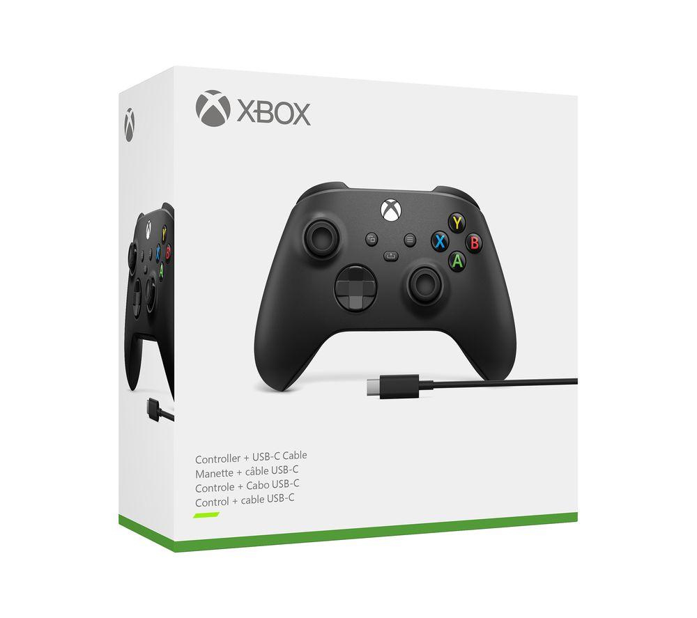 Buy XBOX Wireless Controller with USB Type-C Cable - Carbon Black | Currys