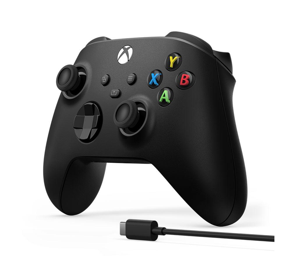 Buy XBOX Wireless Controller with USB Type-C Cable - Carbon Black | Currys