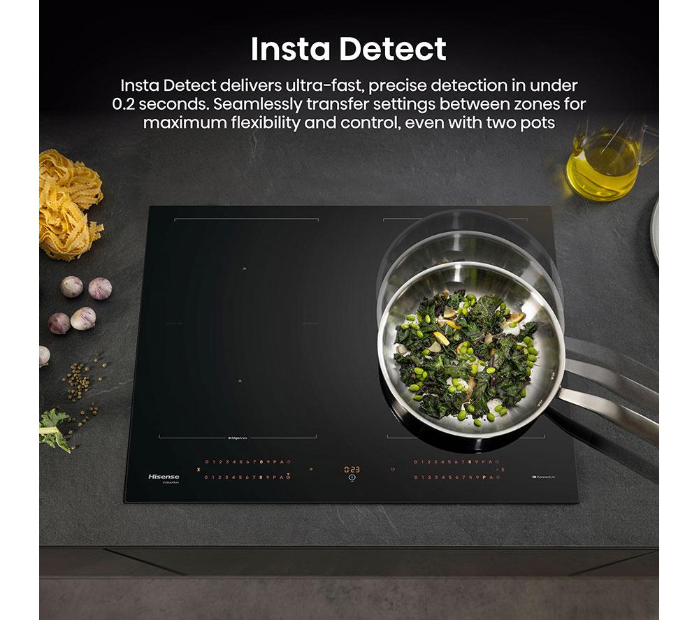 Buy HISENSE Hi8 HI6443BSCWF 60 cm Electric Induction Smart Hob - Black ...