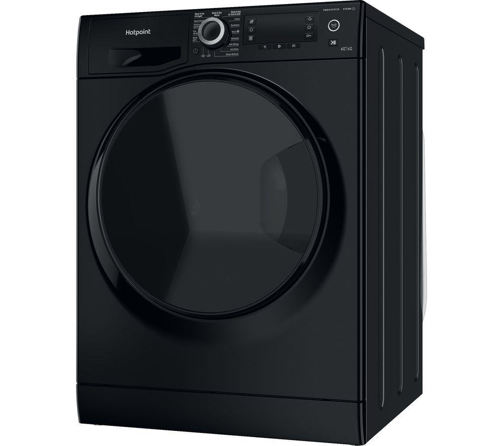 Buy HOTPOINT ActiveCare NDD 86448 BDA UK 8 kg Washer Dryer - Black | Currys