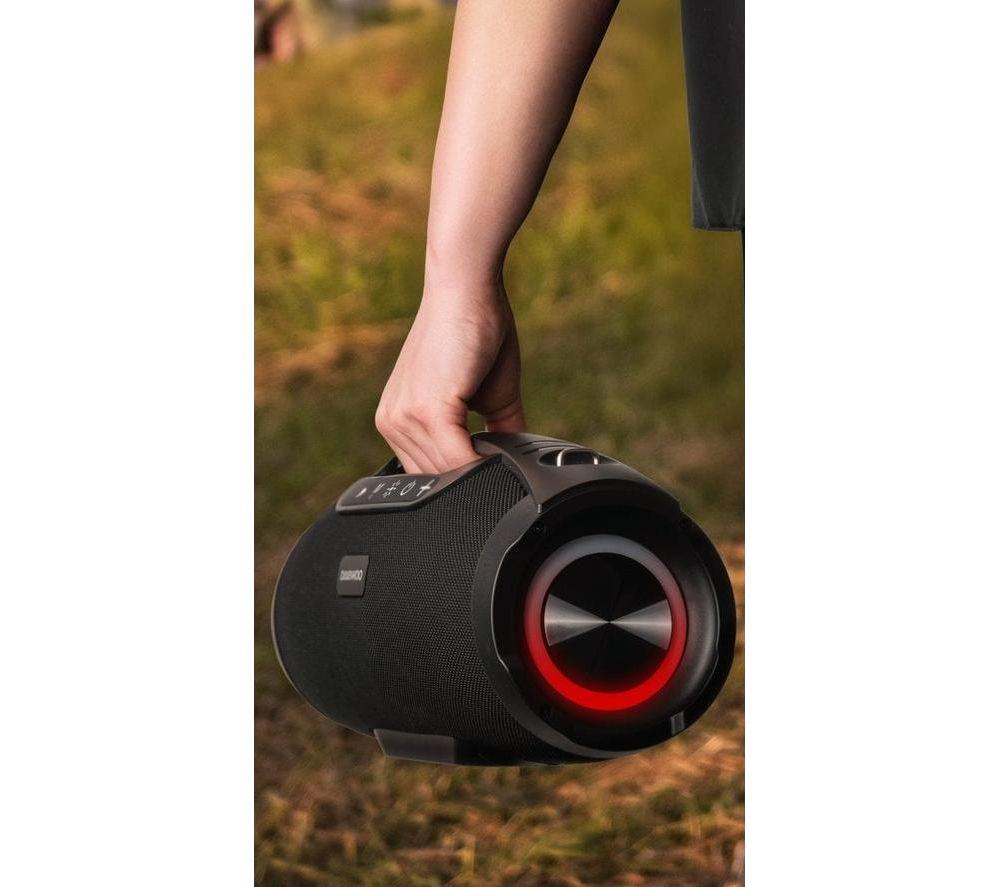 Buy DAEWOO Boom Beat Pro Portable Bluetooth Speaker - Black | Currys
