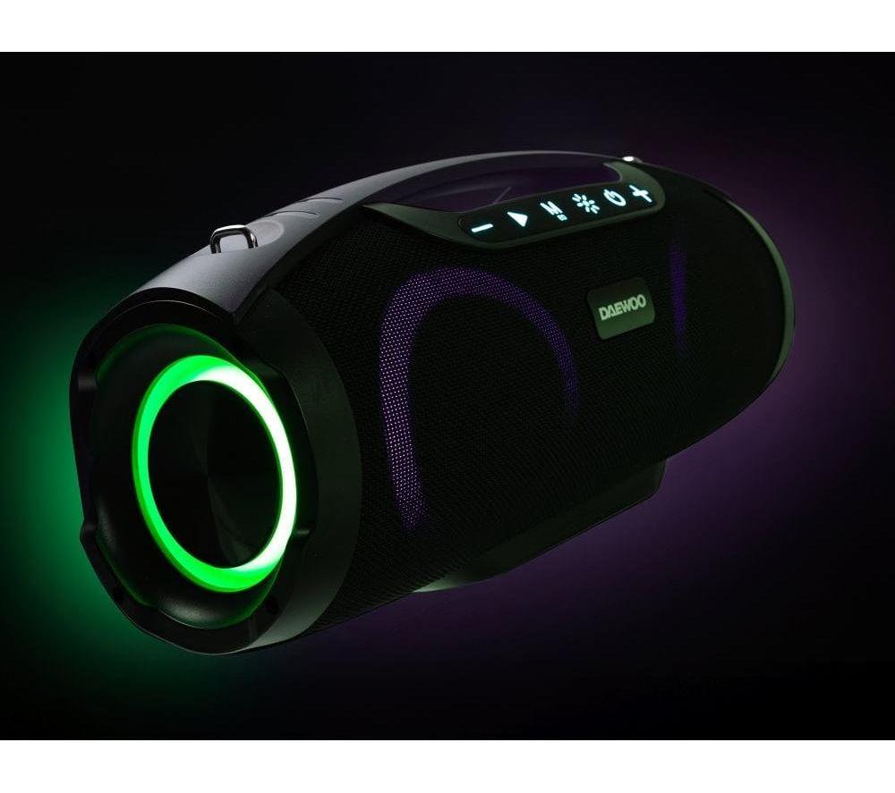 Buy DAEWOO Boom Beat Pro Portable Bluetooth Speaker - Black | Currys