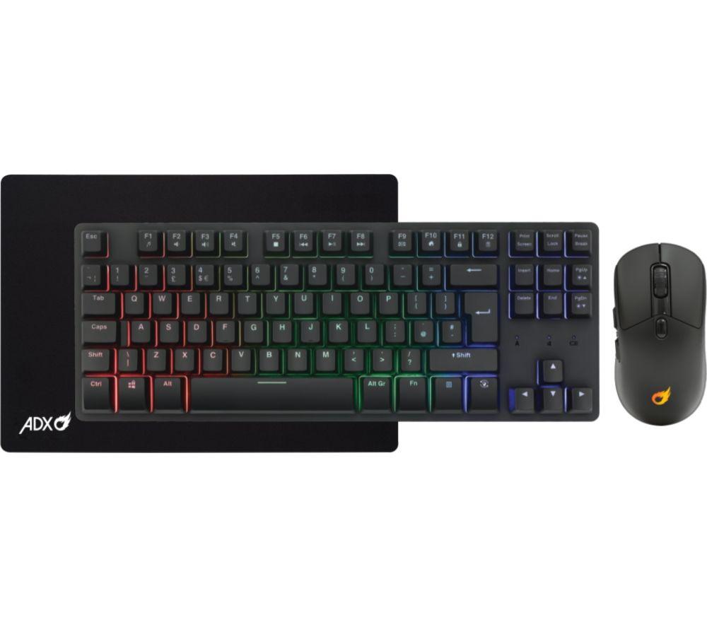 Buy ADX Firebundle Wireless FireCombo Gaming Keyboard & Mouse Set ...