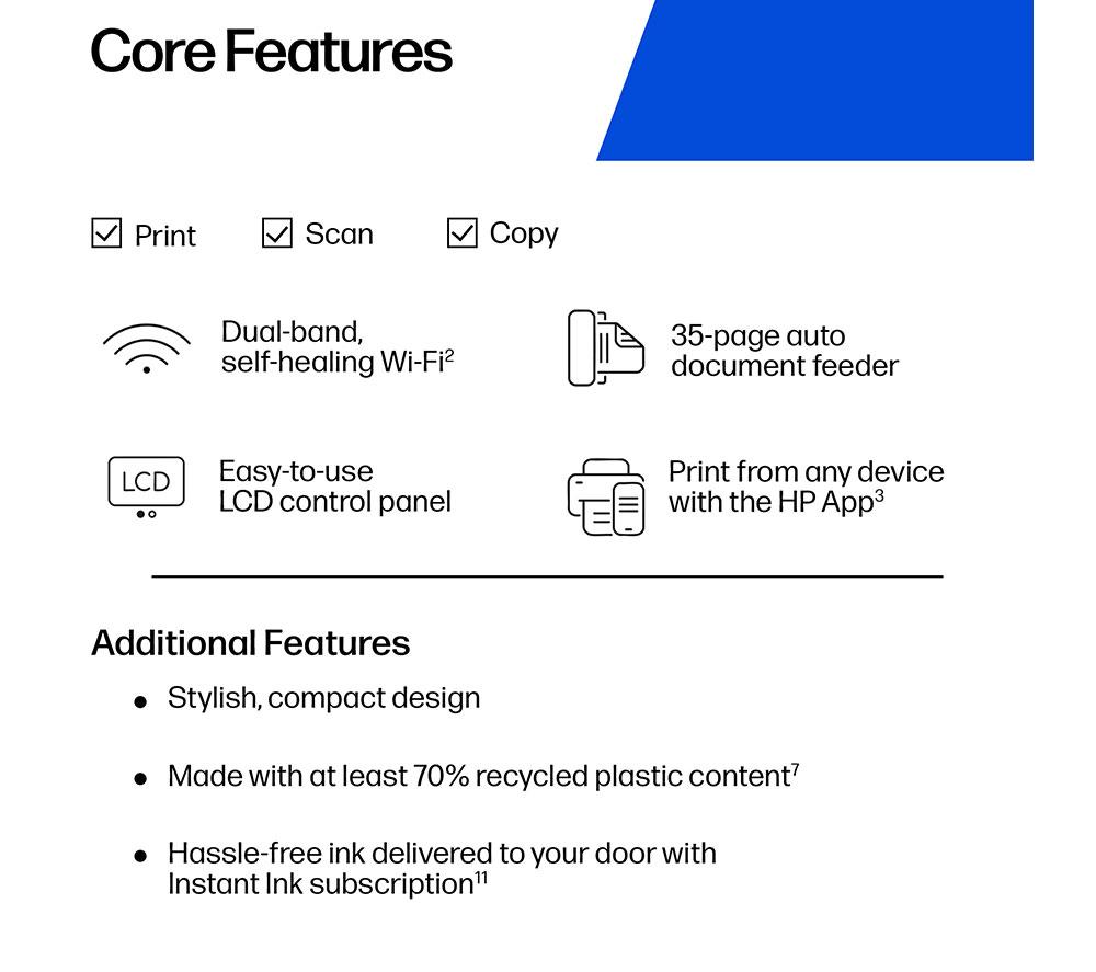 Buy HP DeskJet 4322 All-in-One Wireless Inkjet Printer | Scan & Copy ...