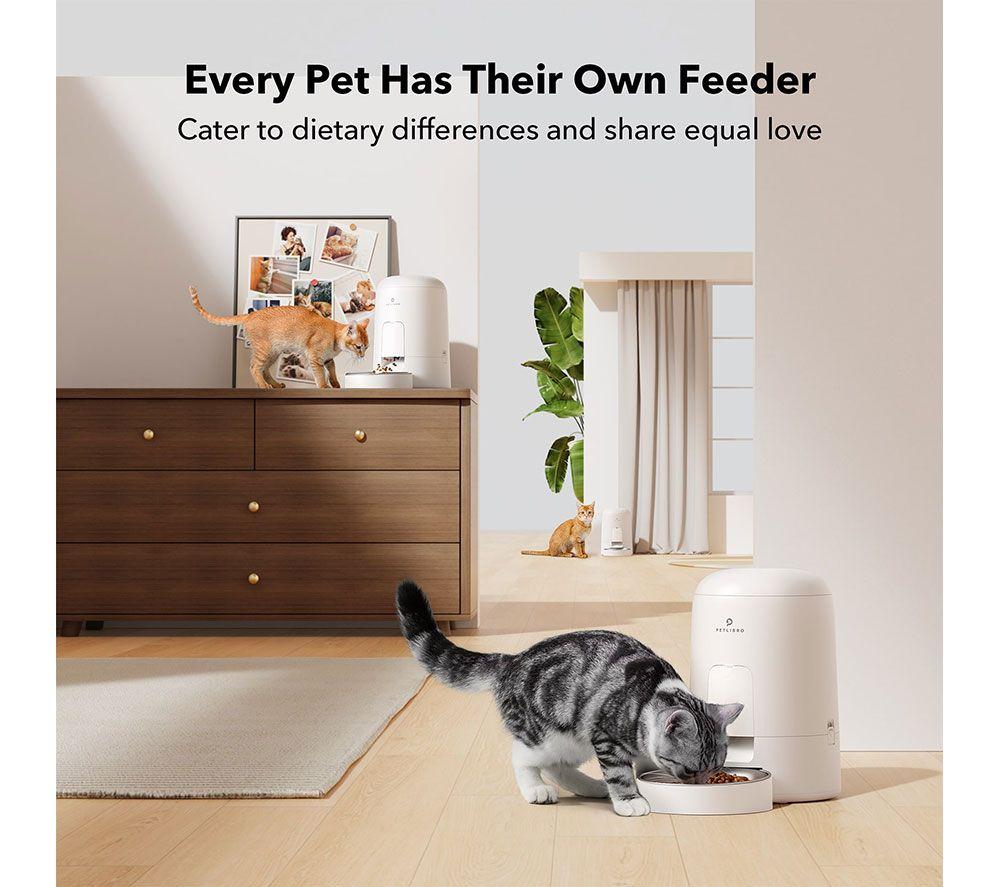 Buy PETLIBRO Air Automatic Pet Food Feeder - 2 Litre, White | CurrysIE