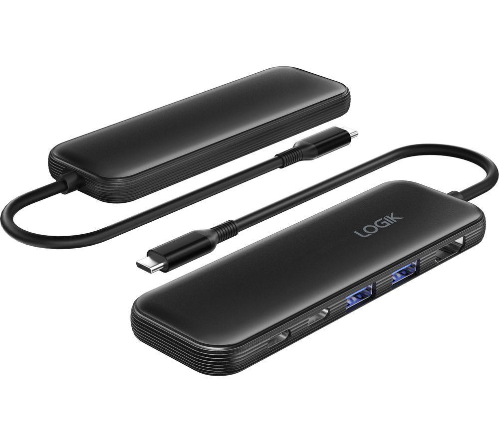Buy LOGIK L5IN1CA26 5-port USB Hub | CurrysIE
