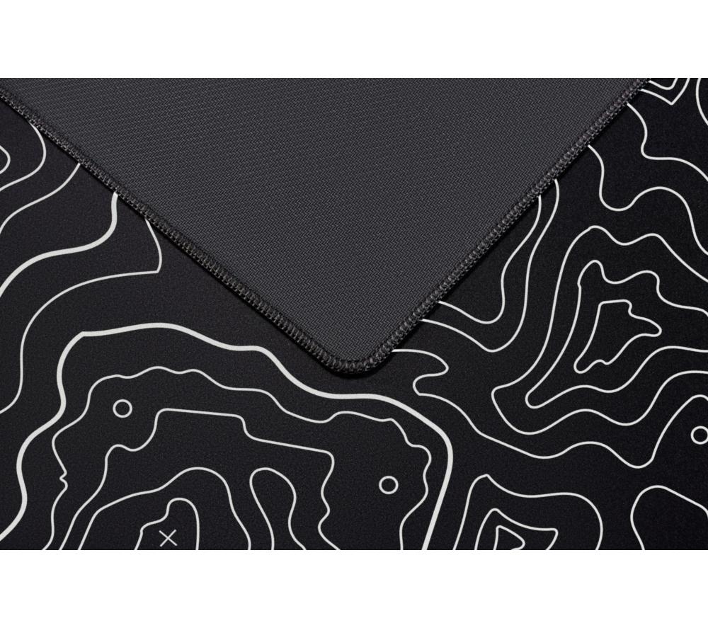 Buy Q-PAD Edge Mouse Mat - Black & White, Large | Currys