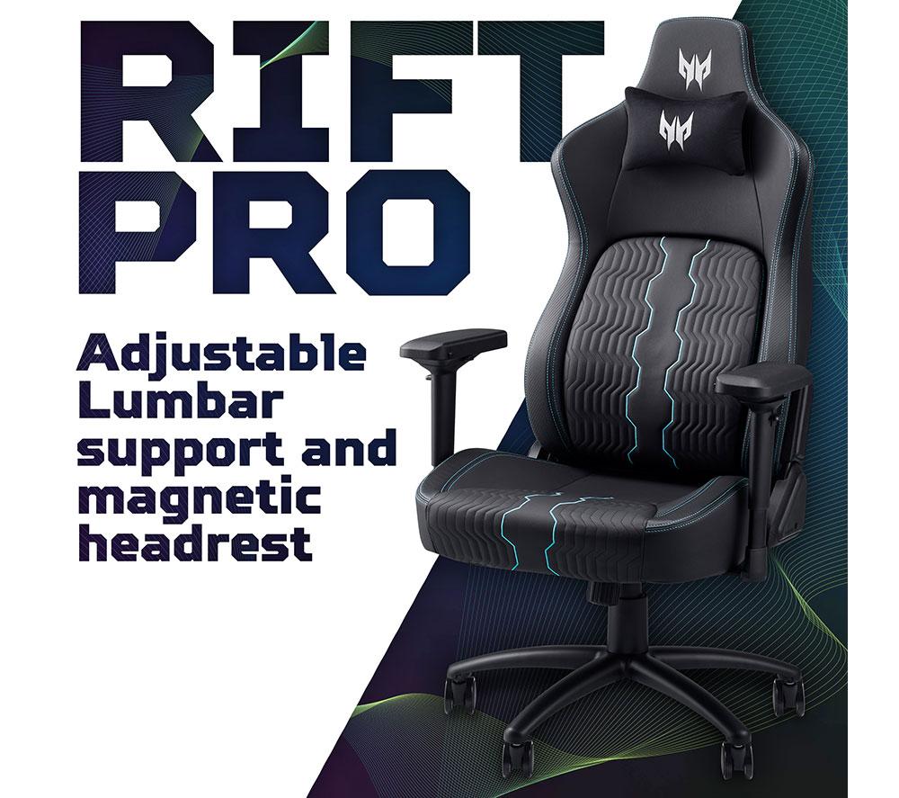 Buy ACER Predator Rift Pro Gaming Chair - Black | Currys