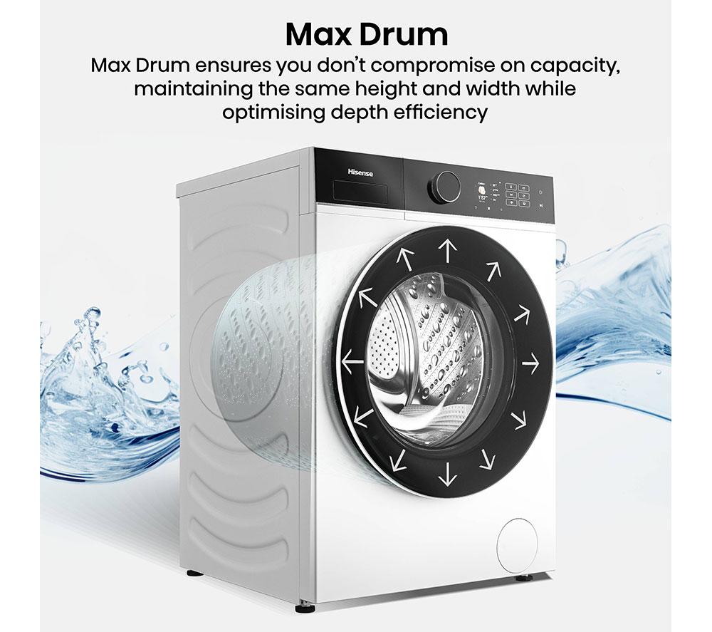 Buy HISENSE KitchenFit 5i Series WF5I1045BWQ WiFi-enabled 10.5 kg 1400 ...