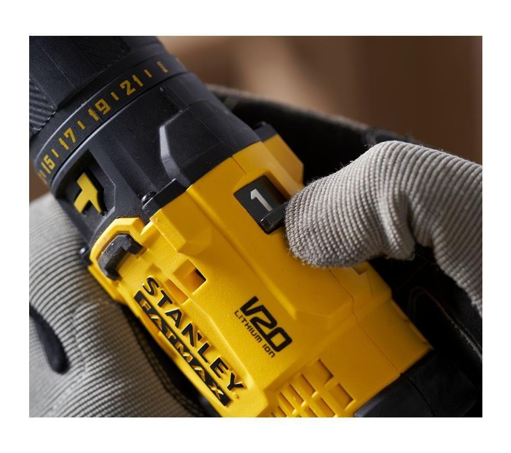 Buy STANLEY FATMAX Fatmax V20 SFMCD711 Cordless Hammer Drill & Driver ...