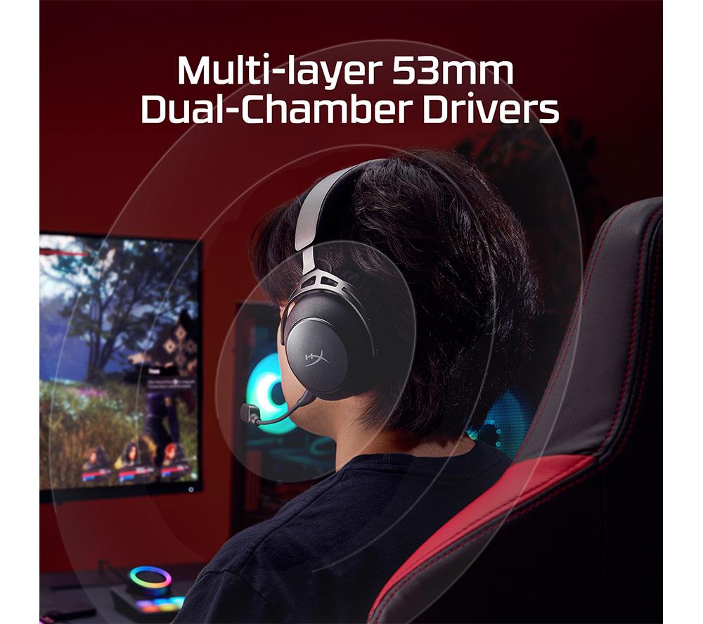 Buy HYPERX Cloud Alpha 2 7.1 Wireless Gaming Headset - Black | Currys