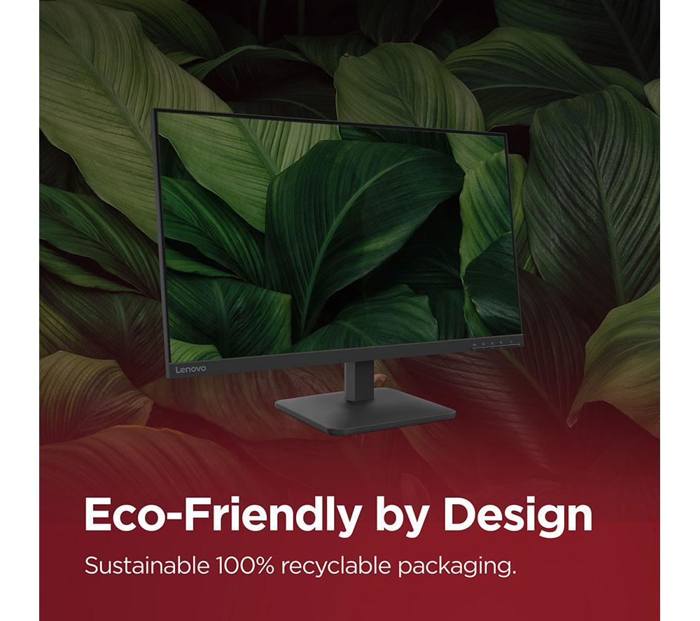 Buy Lenovo L27 4e Full Hd 27 Ips Monitor Raven Black Currys