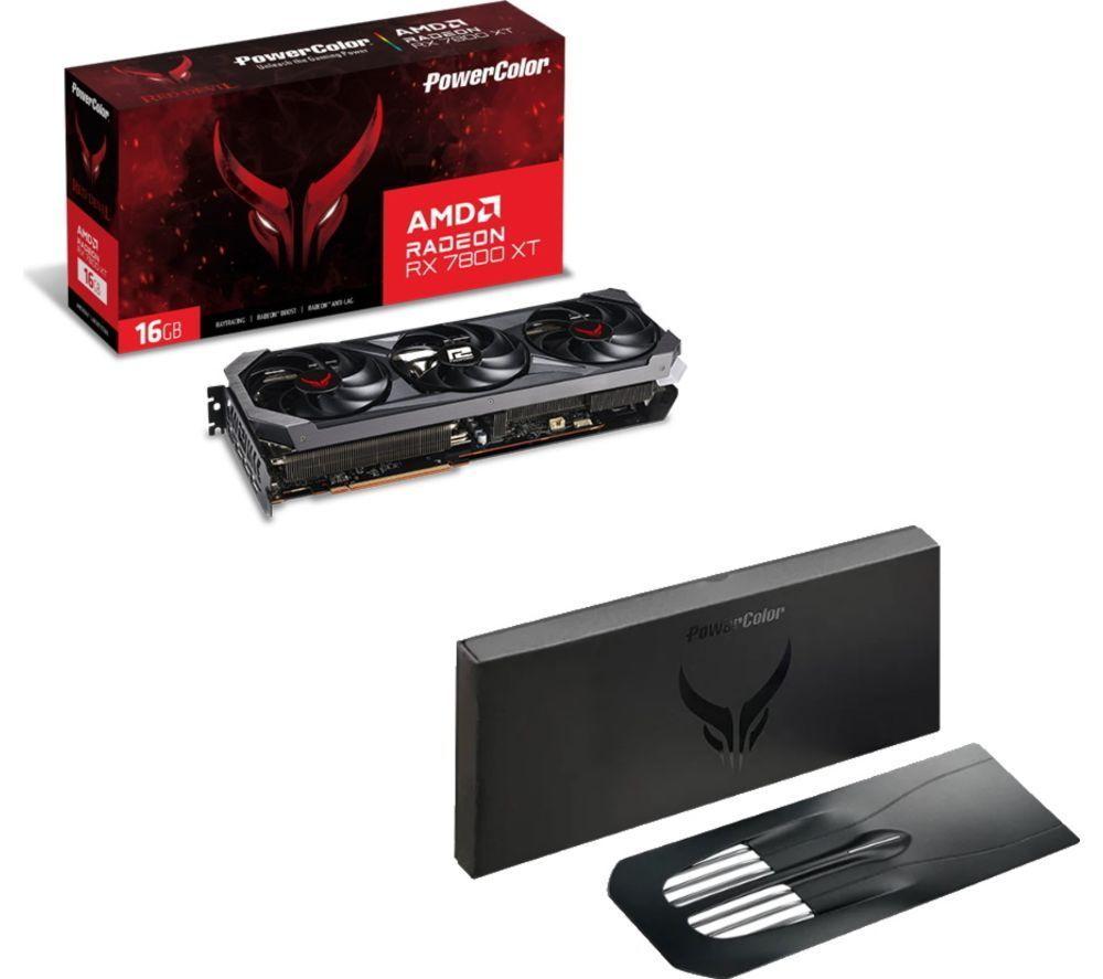 Buy POWERCOLOR Radeon RX 7800 XT 16 GB Red Devil Graphics Card & Devil ...
