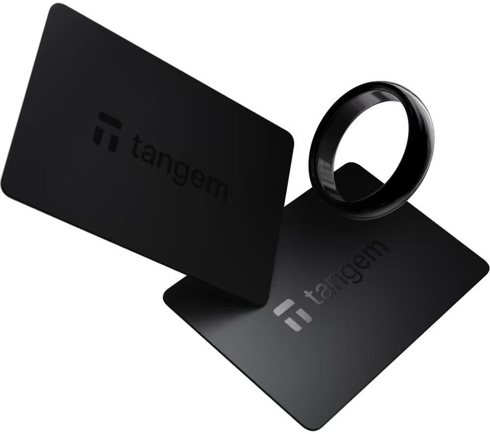 Buy TANGEM Smart Crypto Ring - Black, Size 10 | Currys