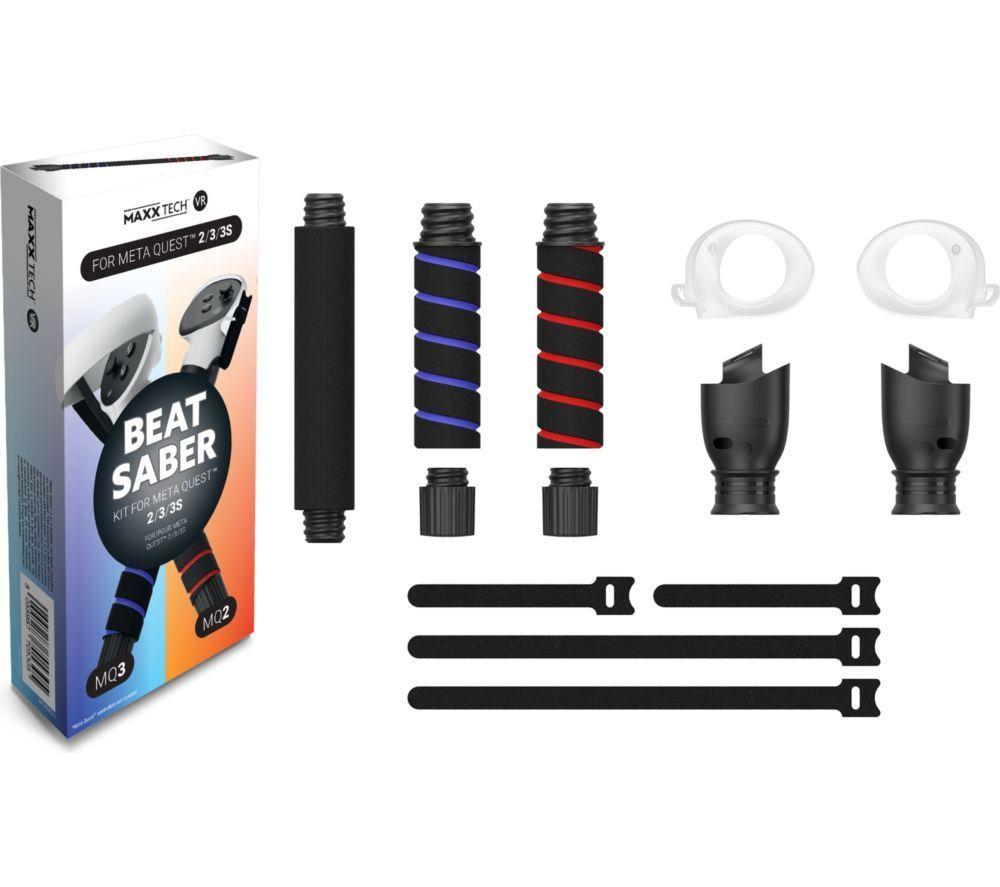 Buy MAXX TECH VR Beat Saber Kit for Meta Quest 2, 3 & 3S | CurrysIE