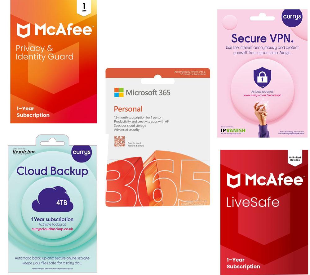 Buy MICROSOFT 365 Personal, LiveSafe, Secure VPN, Cloud Backup ...